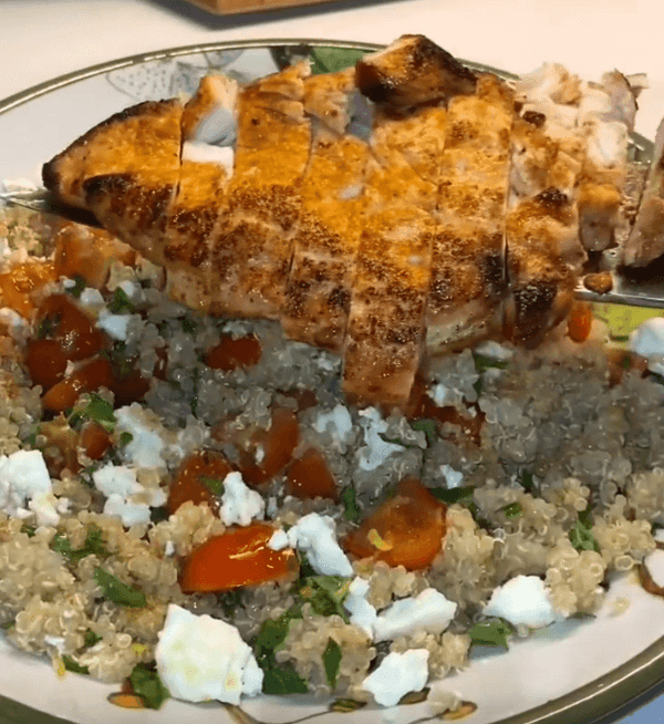 Perfect Chicken Quinoa Bowl