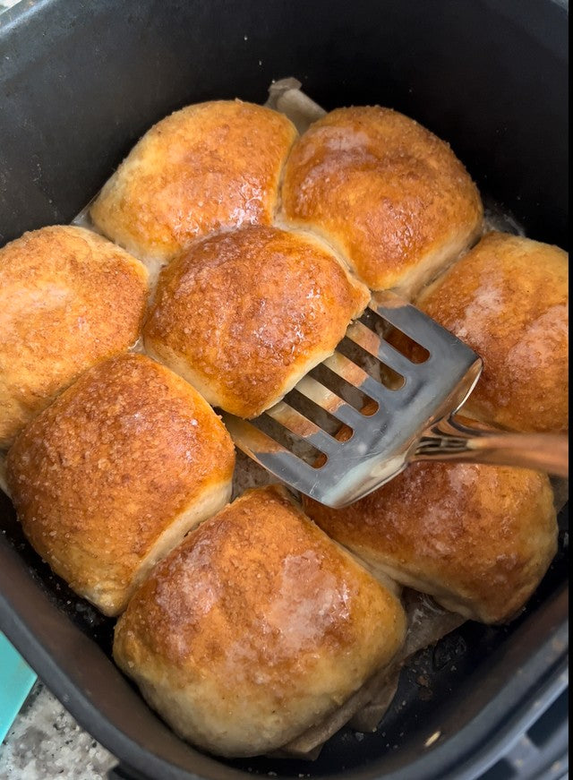 Air Fryer Apple Pie Bombs | Flavor God