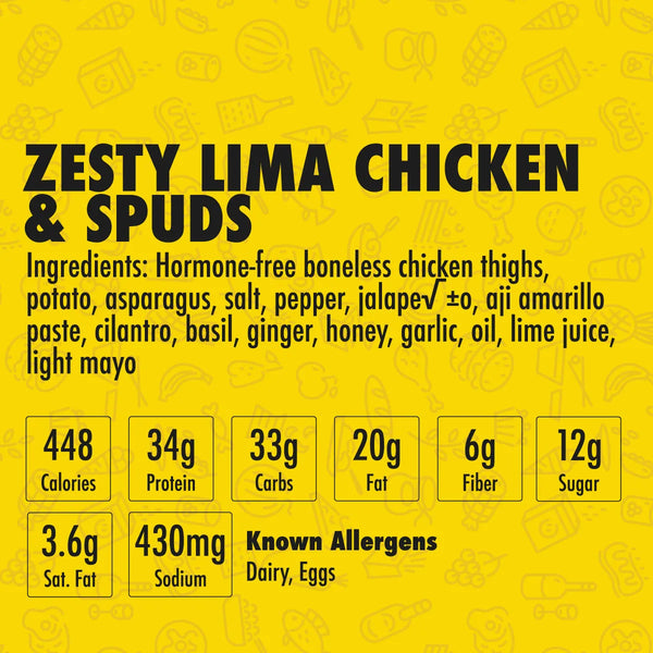 Zesty Lima Chicken & Spuds | Flavor God