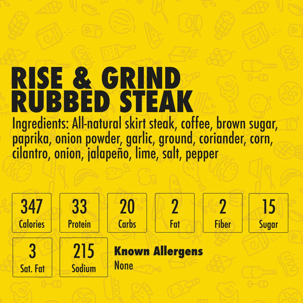 Rise & Grind Rubbed Steak | Flavor God